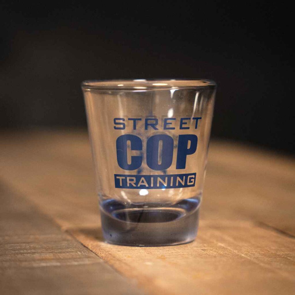 SCT Shot Glass - Blue | Street Cop Training